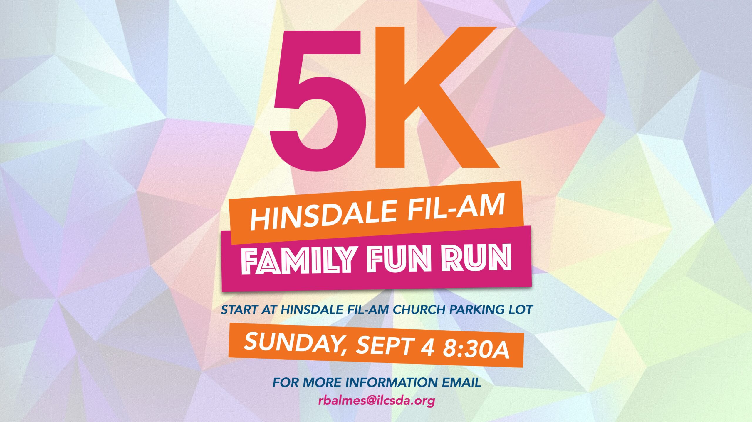 5K Hinsdale Fil-Am Family Run! | Hinsdale Fil-Am SDA Church